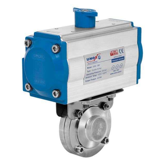 Pneumatic Actuated Valves | Unox Vana